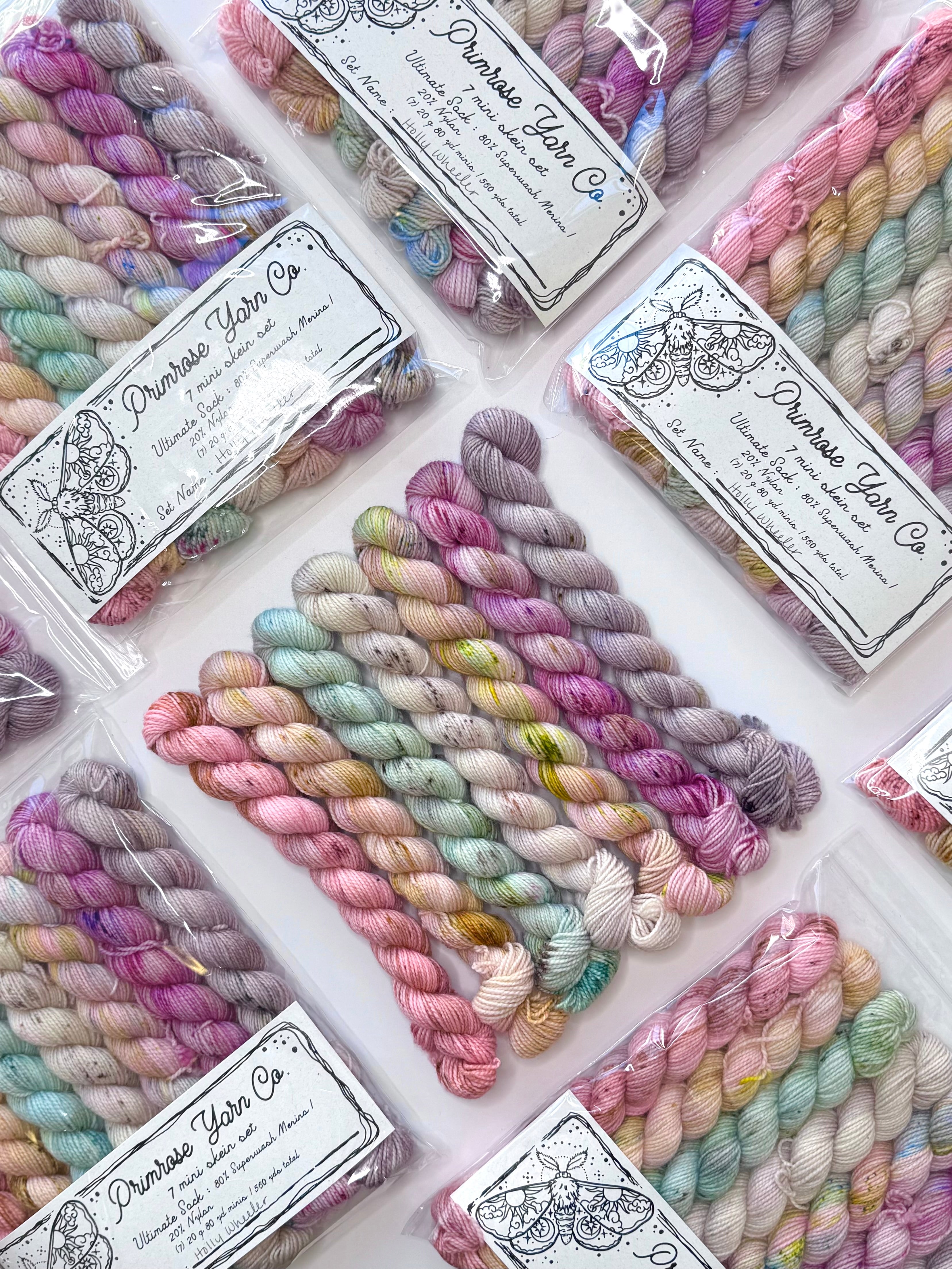ULTIMATE SOCK MINI SETS – Primrose Yarn Co.